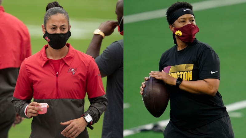 6 females readied to make background as instructors in NFL p...